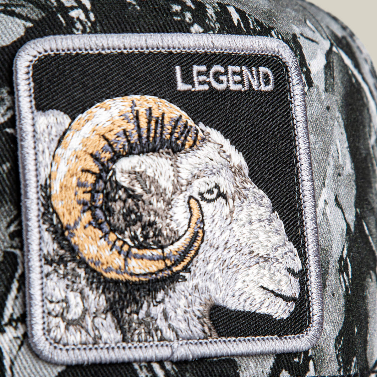 Goorin Legend Camo Low Profile Trucker Hat, Gloss Camo, One Size ...
